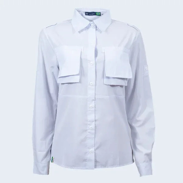 Camisa Manga Longa Uniforme do Mar Feminina-P | Loja Escoteira