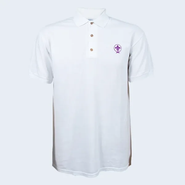 Camisa Polo Bordada World Scout Unissex | Loja Escoteira